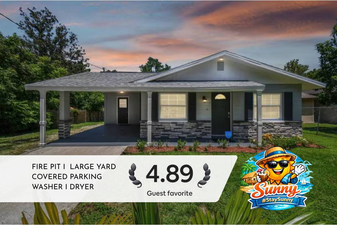 114 M² House ∙ 3 Bedrooms ∙ 6 Guests - Zephyrhills, FL