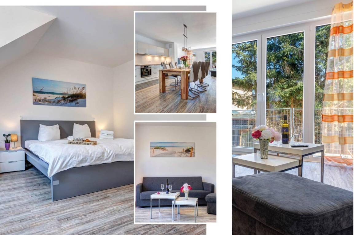 94 M² Ferienhaus ∙ 2 Schlafzimmer ∙ 5 Gäste - Loddin