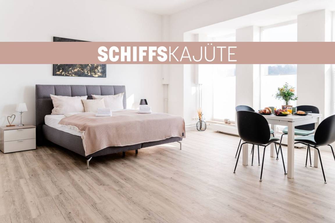 38 M² Ferienwohnung ∙ 1 Schlafzimmer ∙ 3 Gäste - Harrislee