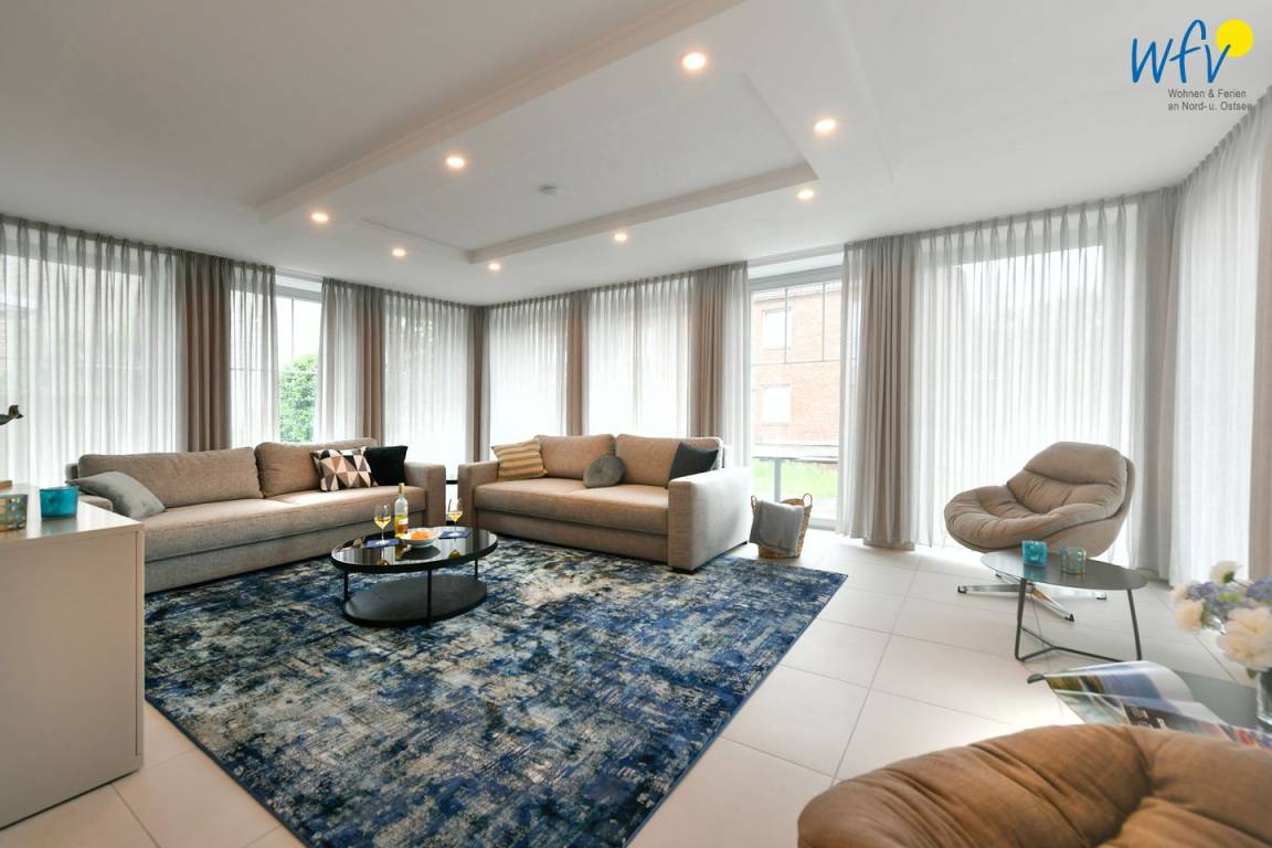 97 M² Ferienwohnung ∙ 2 Schlafzimmer ∙ 6 Gäste - Wangerooge