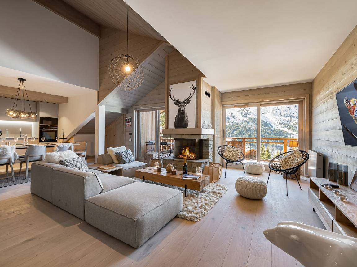 88 M² Apartment ∙ 3 Bedrooms ∙ 6 Guests - Méribel