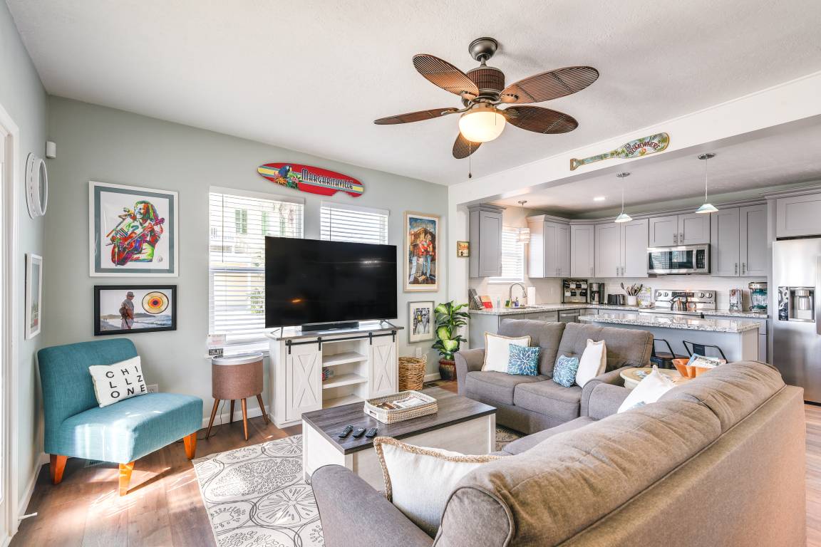 169 M² Casa ∙ 3 Habitaciones ∙ 8 Huéspedes - Galveston, TX