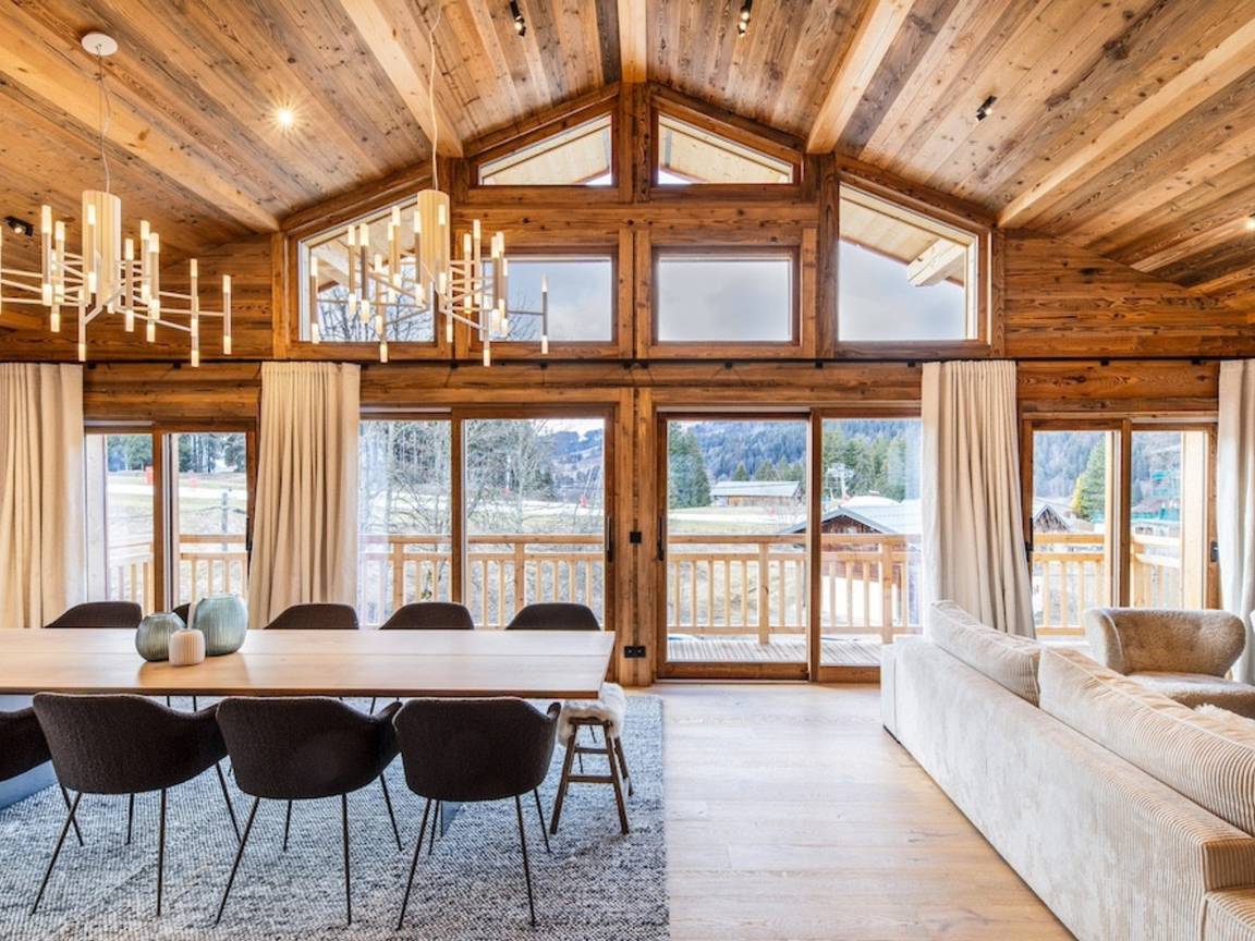 300 M² Chalet ∙ 5 Chambres ∙ 12 Personnes - Les Gets