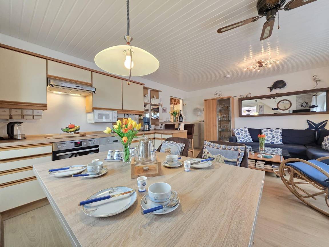 38 M² Ferienwohnung ∙ 1 Schlafzimmer ∙ 2 Gäste - Norderney