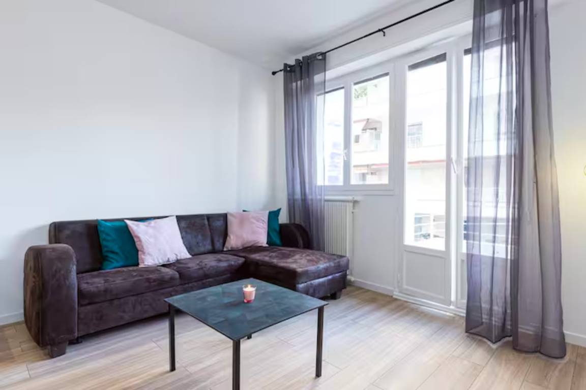 65 M² Apartamento ∙ 2 Quartos ∙ 4 Hóspedes - Nice