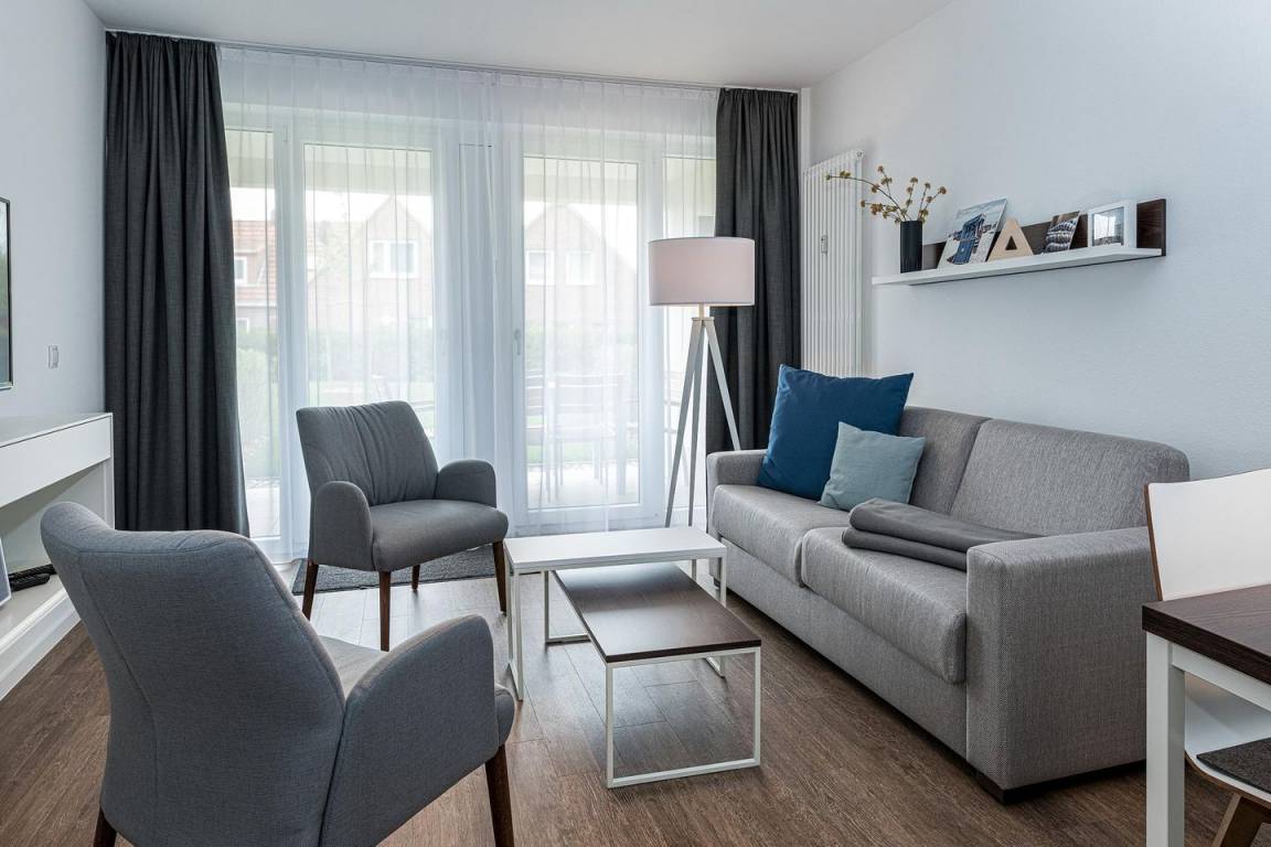 59 M² Ferienwohnung ∙ 2 Schlafzimmer ∙ 5 Gäste - Spiekeroog