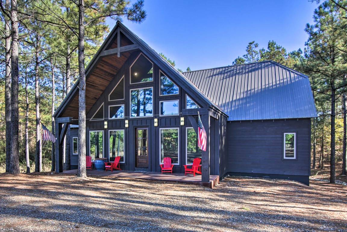 287 M² Casa ∙ 4 Habitaciones ∙ 12 Huéspedes - Broken Bow, OK