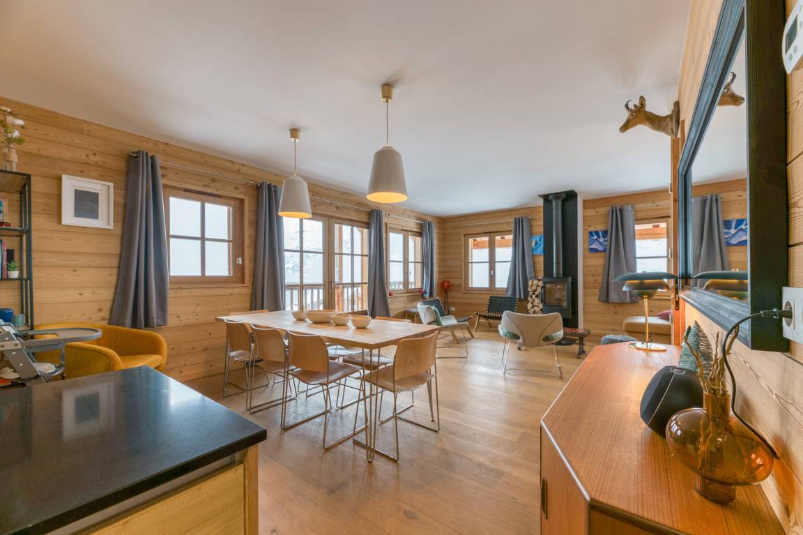 80 M² Appartement ∙ 3 Chambres ∙ 7 Personnes - Oz-en-Oisans