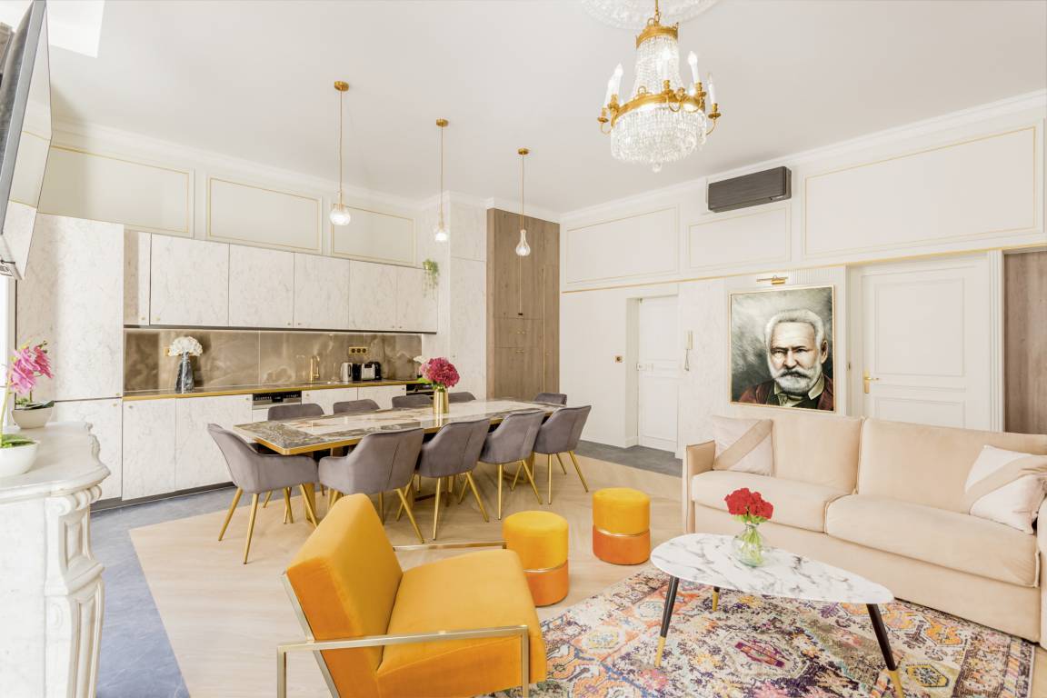 112 M² Apartamento ∙ 4 Habitaciones ∙ 10 Huéspedes - París