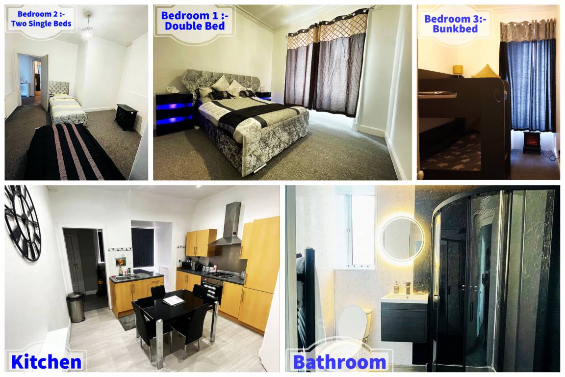 120 M² Apartment ∙ 3 Bedrooms ∙ 8 Guests - Kinross