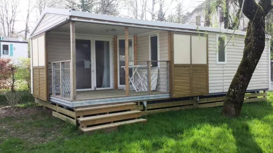 30 M² Mobil-home ∙ 2 Chambres ∙ 6 Personnes - Pont-de-Poitte