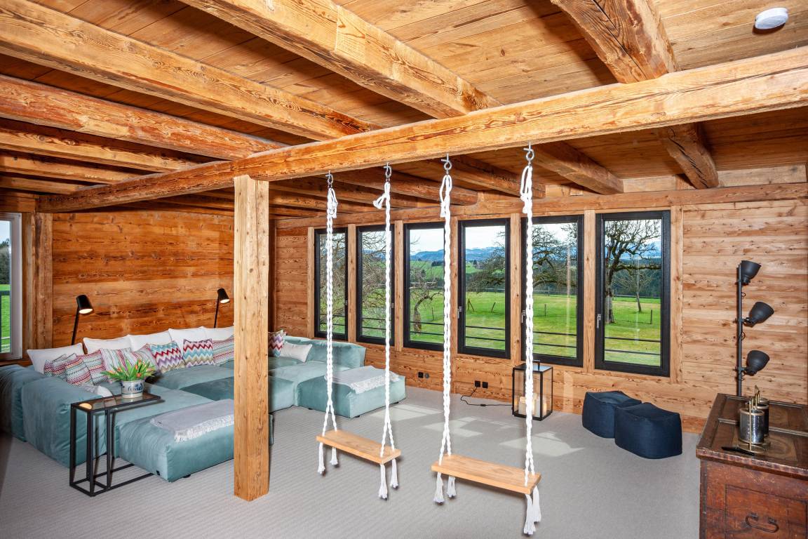 620 M² Ferienhaus ∙ 5 Schlafzimmer ∙ 10 Gäste - Scheidegg