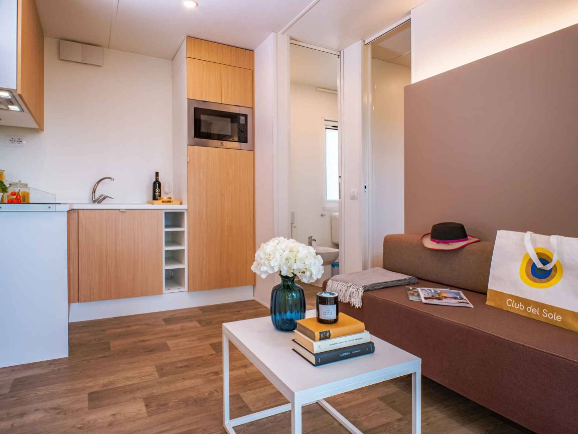 33 M² Mobilheim ∙ 2 Schlafzimmer ∙ 5 Gäste - Friaul-Julisch Venetien