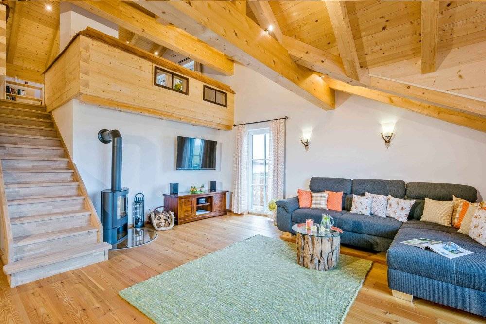 175 M² Ferienwohnung ∙ 2 Schlafzimmer ∙ 4 Gäste - Chiemsee