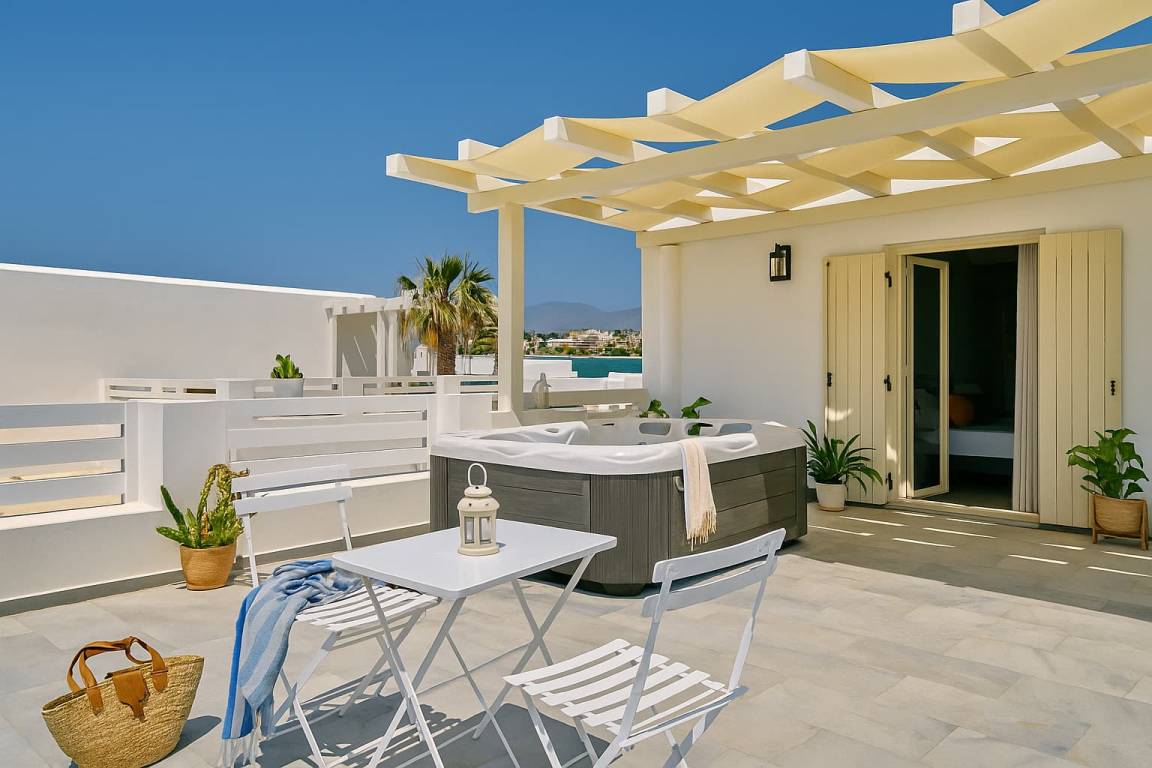 30 M² Ferienhaus ∙ 1 Schlafzimmer ∙ 4 Gäste - Paros