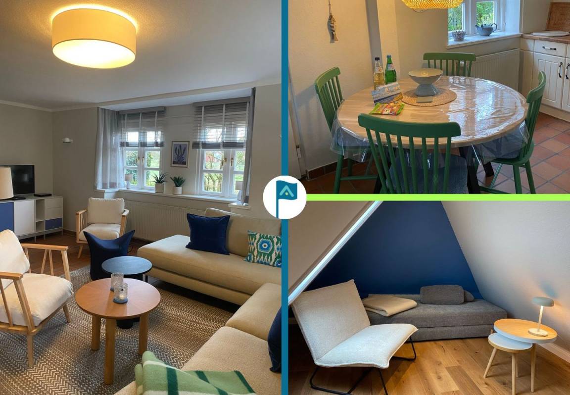 95 M² Ferienhaus ∙ 2 Schlafzimmer ∙ 4 Gäste - Amrum