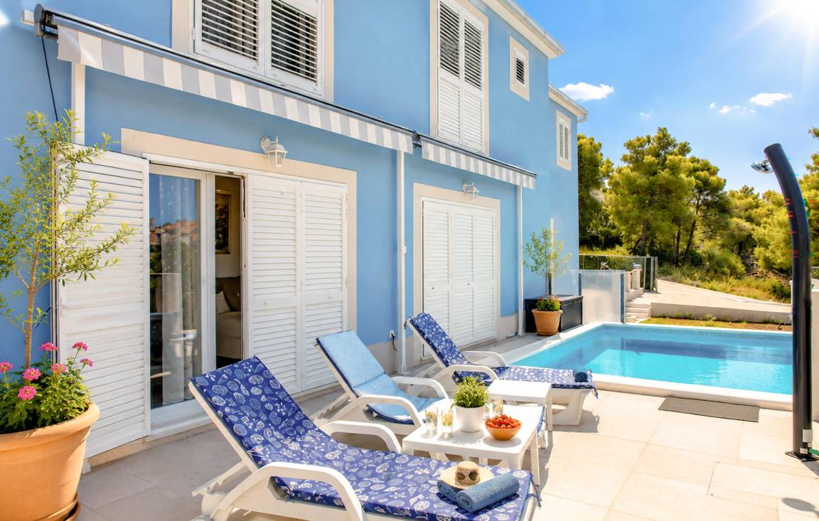 145 M² Ferienhaus ∙ 3 Schlafzimmer ∙ 6 Gäste - Milna