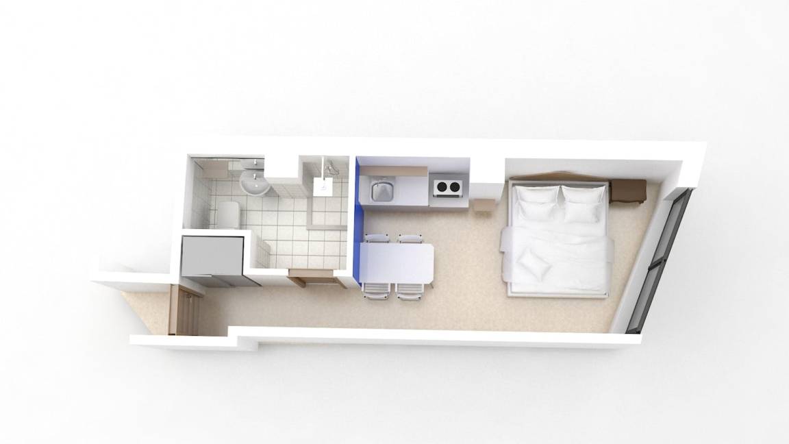 22 M² Appartement ∙ 2 Personnes - Athènes