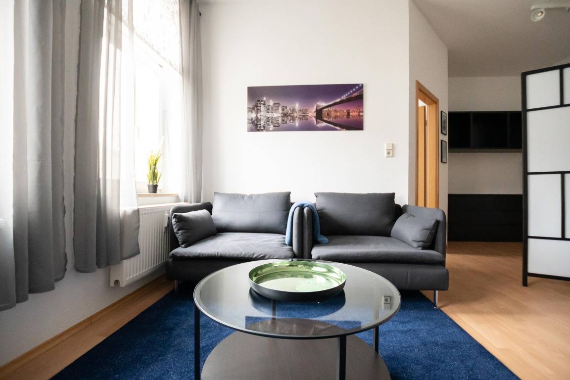 40 M² Ferienwohnung ∙ 1 Schlafzimmer ∙ 2 Gäste - Limbach-Oberfrohna