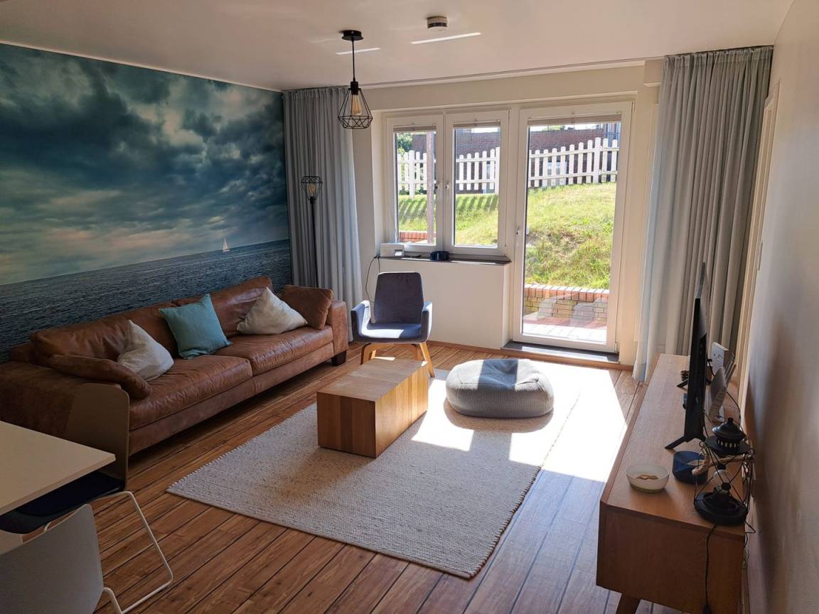 46 M² Ferienwohnung ∙ 1 Schlafzimmer ∙ 2 Gäste - Juist