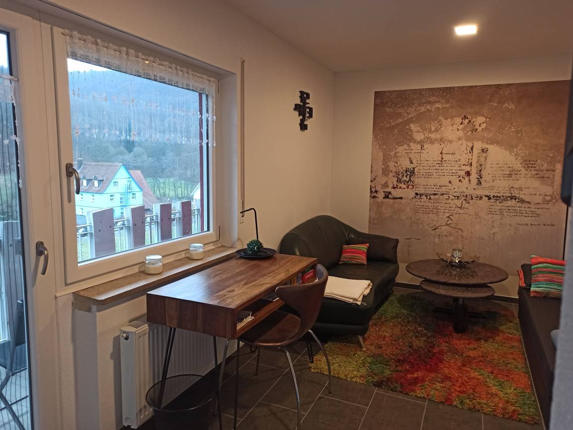 Ferienwohnung ∙ 1 Schlafzimmer ∙ 3 Gäste - Hammelburg