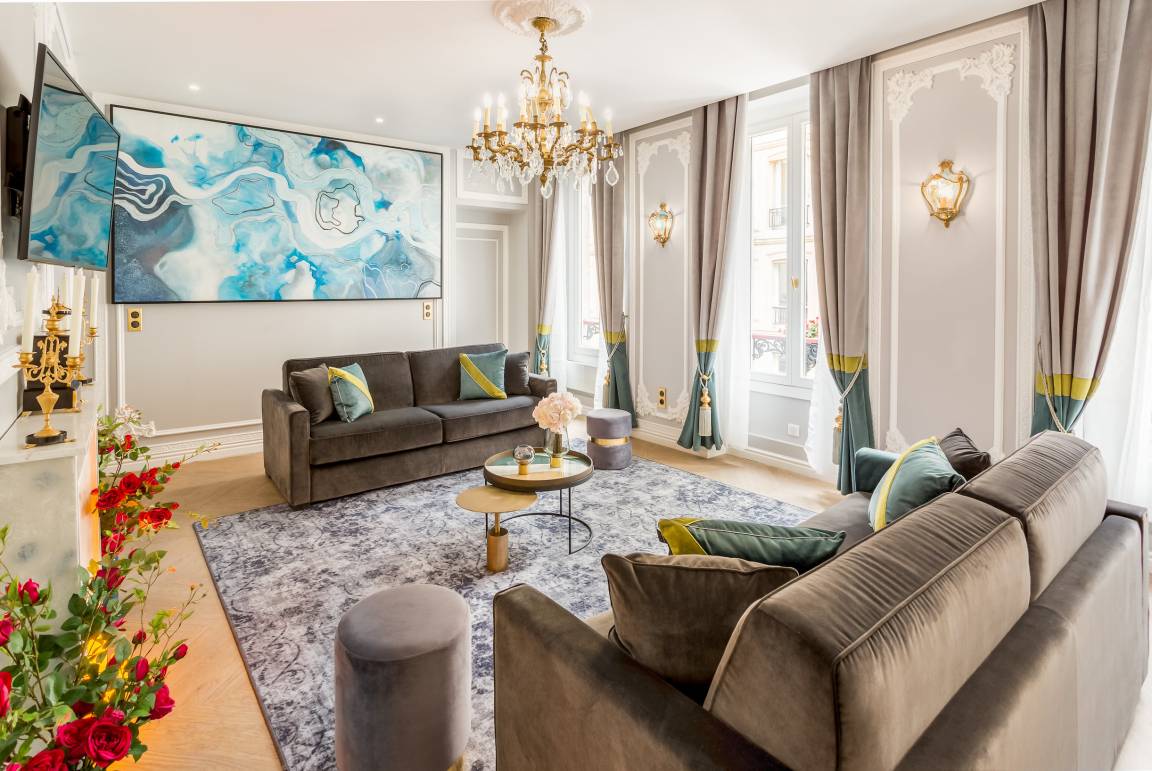 122 M² Appartement ∙ 5 Slaapkamers ∙ 12 Gasten - Parijs