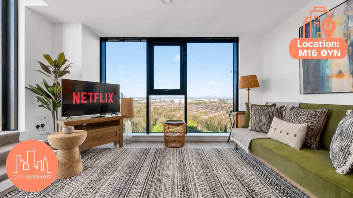84 M² Appartamento ∙ 1 Camera Da Letto ∙ 4 Ospiti - Altrincham