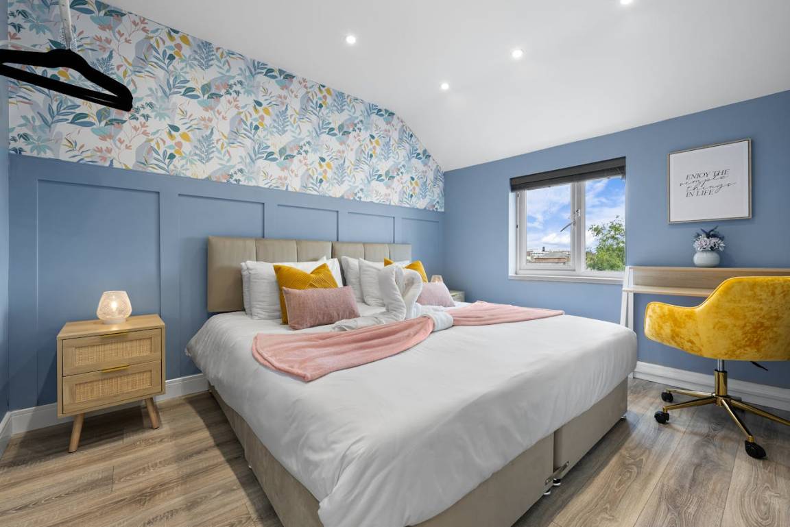38 M² Appartement ∙ 2 Chambres ∙ 4 Personnes - Bedford, Royaume-Uni
