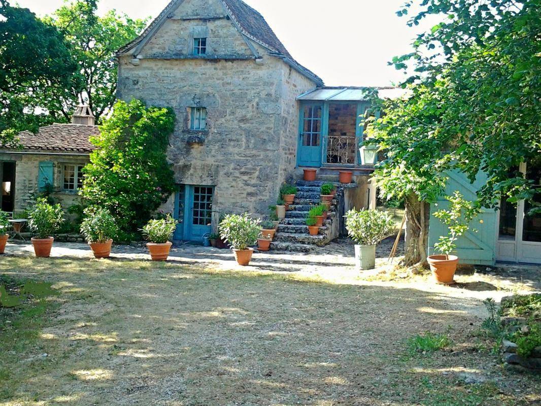 250 M² Gîte ∙ 5 Chambres ∙ 10 Personnes - Saint-Cirq-Lapopie