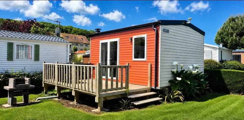 17 M² Mobil-home ∙ 1 Chambre ∙ 2 Personnes - Varengeville-sur-Mer