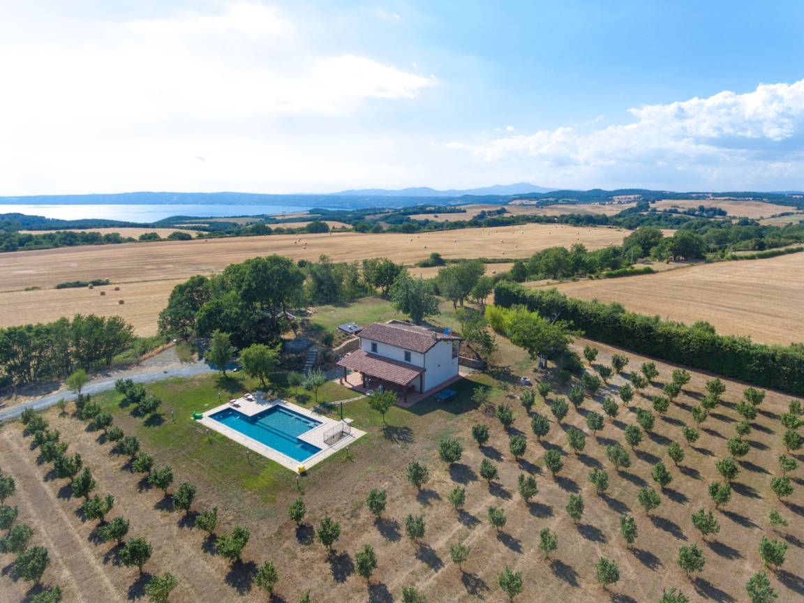 130 M² Huis ∙ 3 Slaapkamers ∙ 6 Gasten - Bolsena