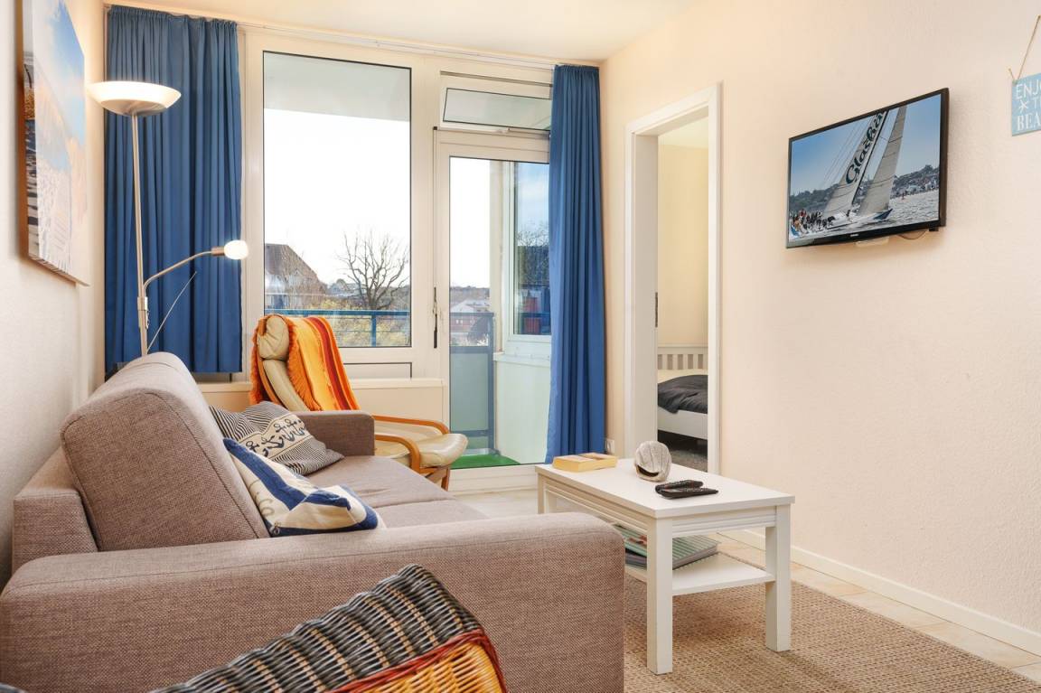 38 M² Ferienwohnung ∙ 1 Schlafzimmer ∙ 3 Gäste - Laboe