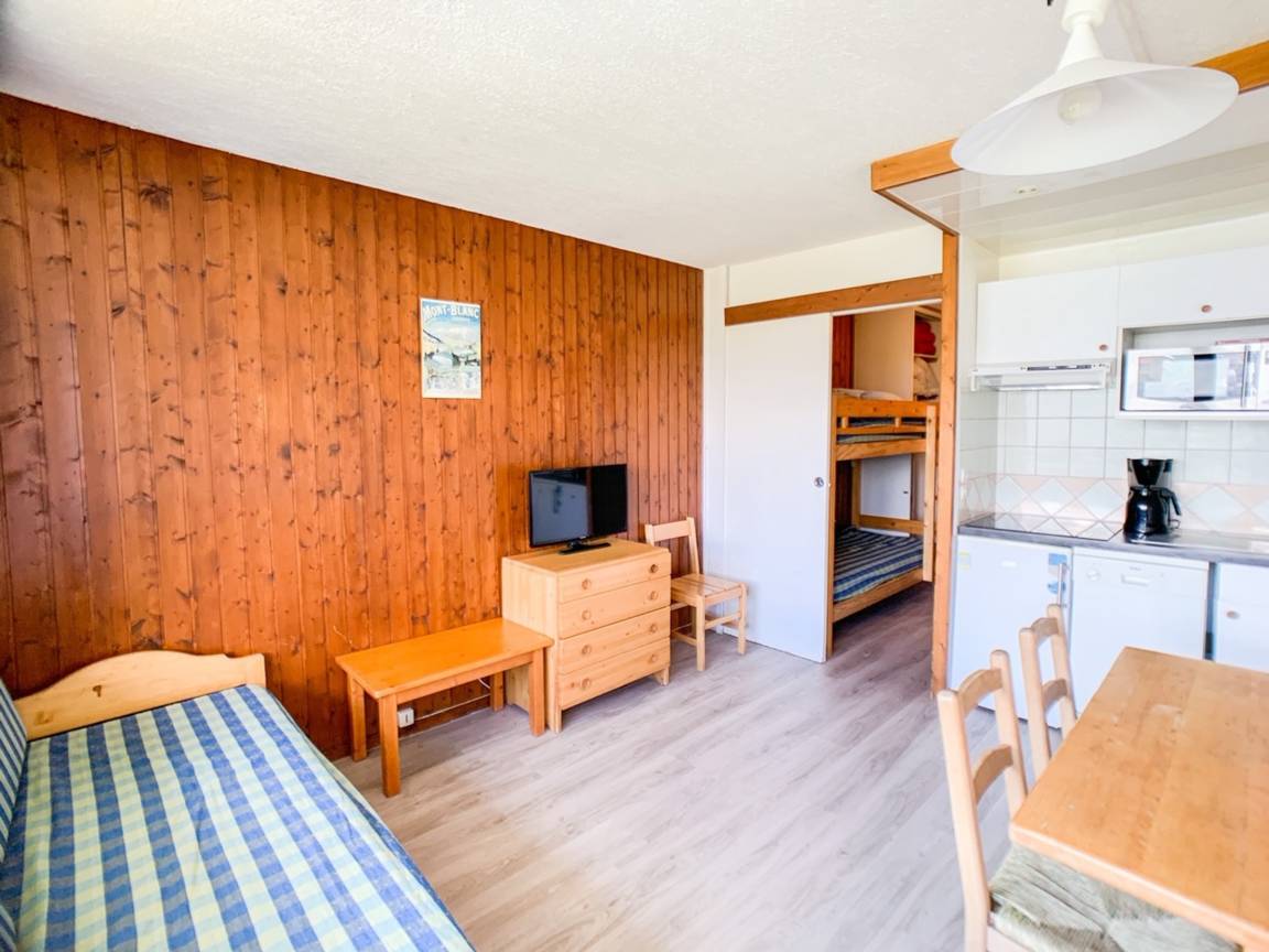 21 M² Estúdio ∙ 1 Quarto ∙ 4 Hóspedes - Tignes