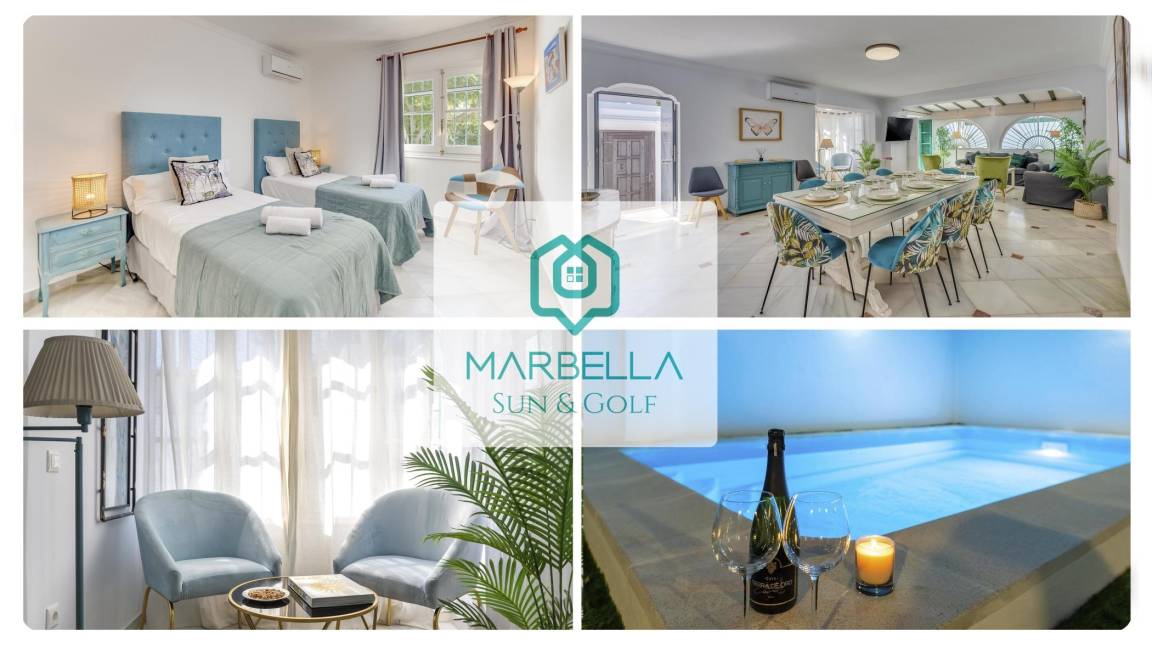 300 M² Villa ∙ 4 Schlafzimmer ∙ 8 Gäste - Marbella