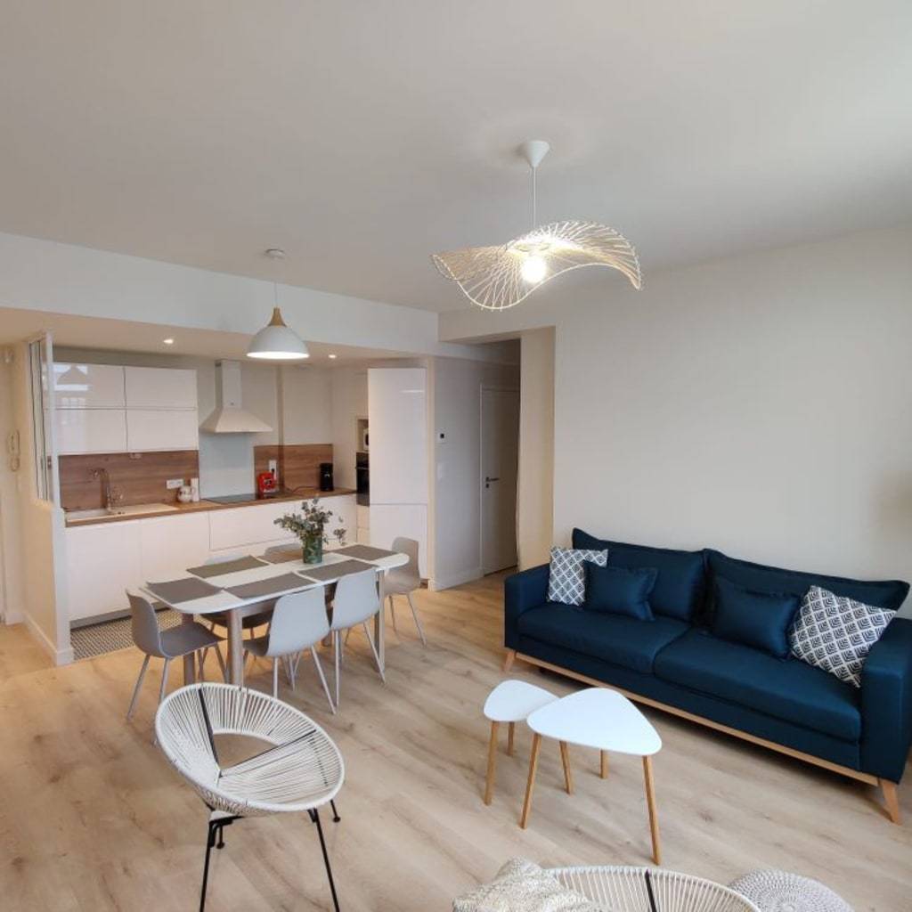 67 M² Apartament ∙ 2 Sypialnie ∙ 6 Gości - Dinard