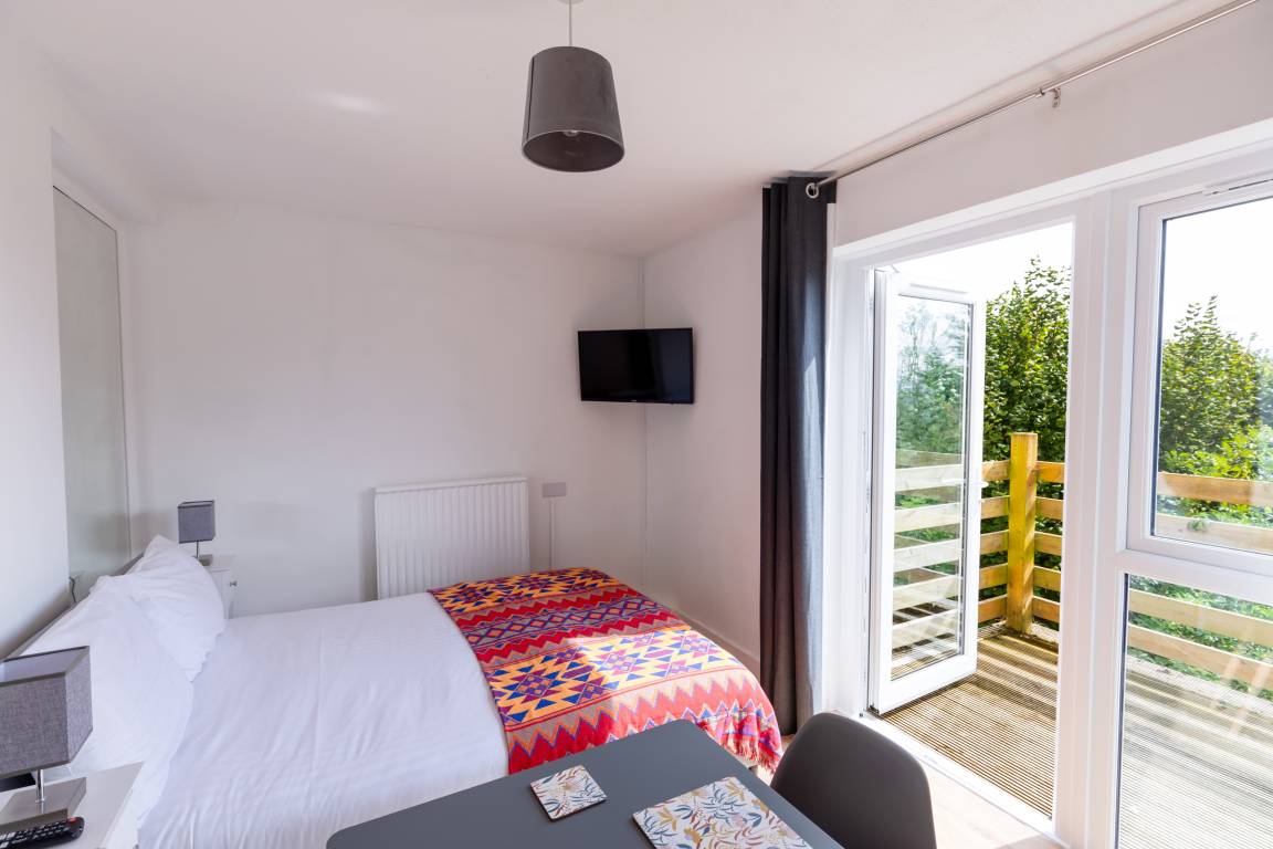 20 M² Studio ∙ 1 Schlafzimmer ∙ 2 Gäste - Glastonbury