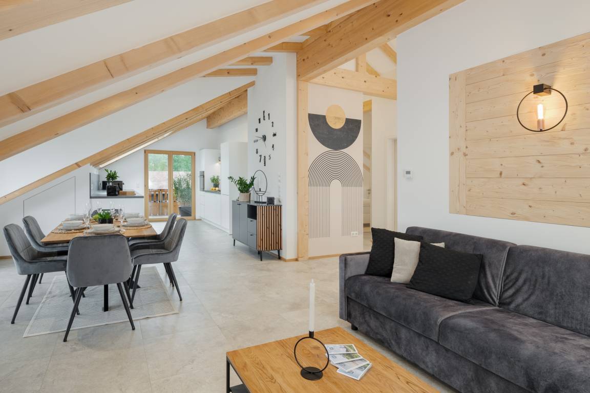 110 M² Ferienwohnung ∙ 2 Schlafzimmer ∙ 6 Gäste - Rimsting