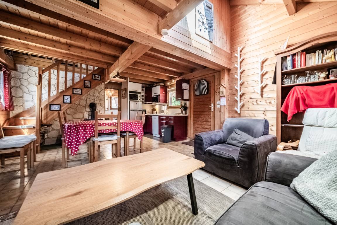 60 M² Chalet ∙ 1 Chambre ∙ 6 Personnes - Taninges