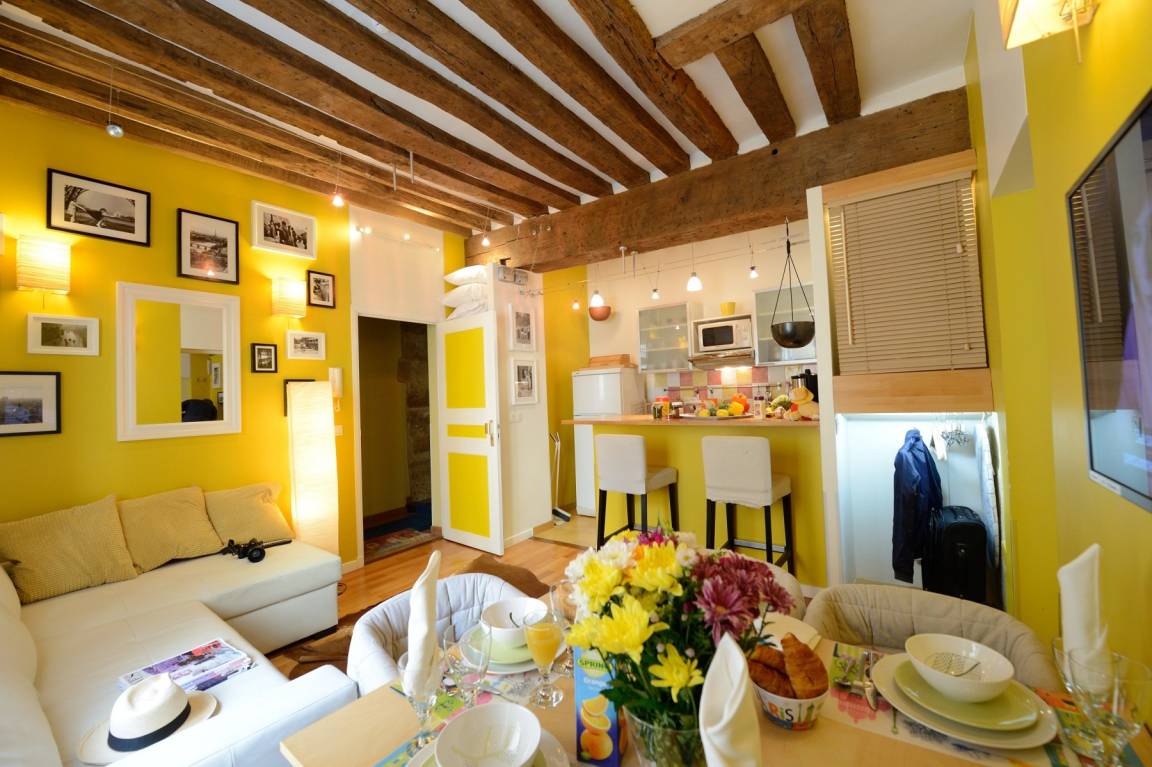 40 M² Appartement ∙ 1 Chambre ∙ 5 Personnes - Musée National Picasso-Paris