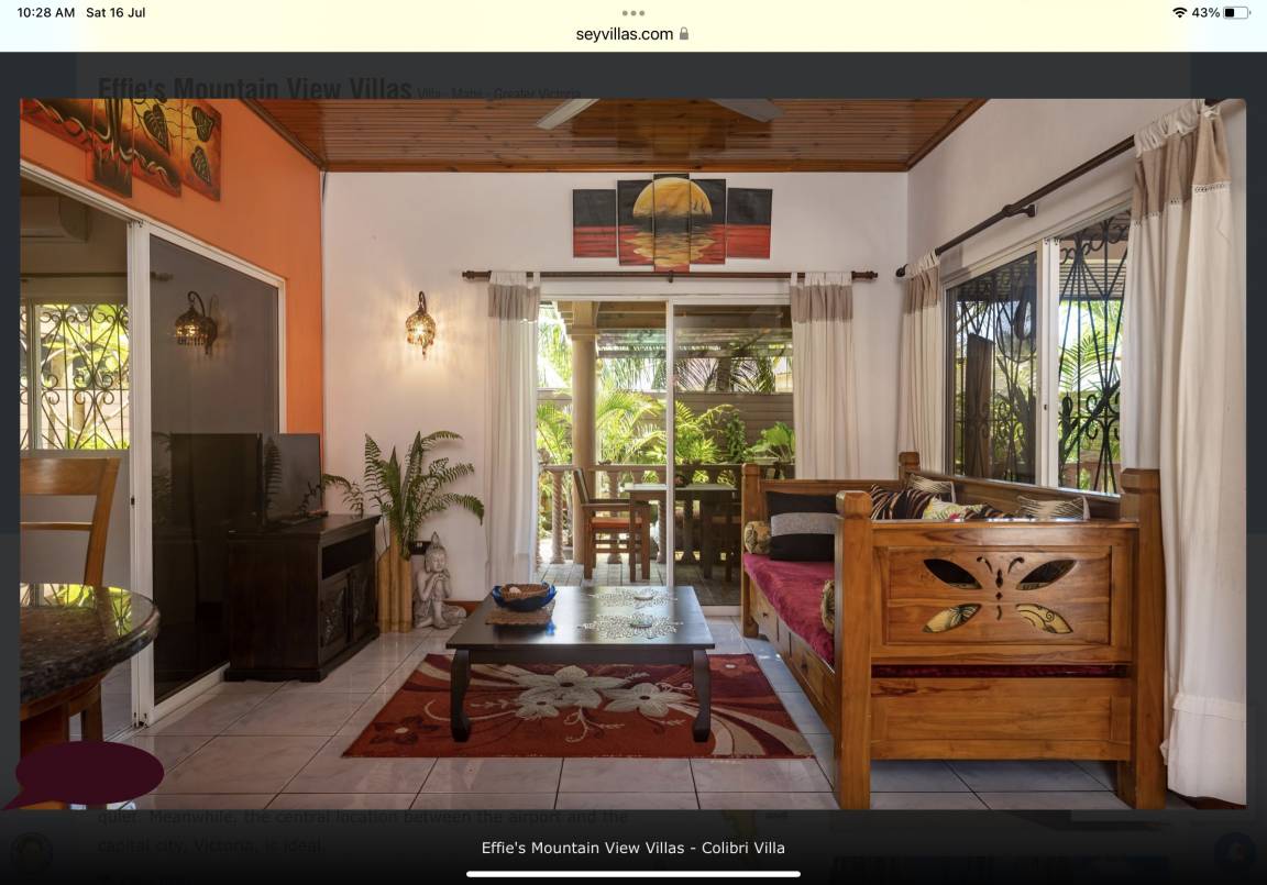 85 M² Villa ∙ 1 Schlafzimmer ∙ 2 Gäste - Seychellen