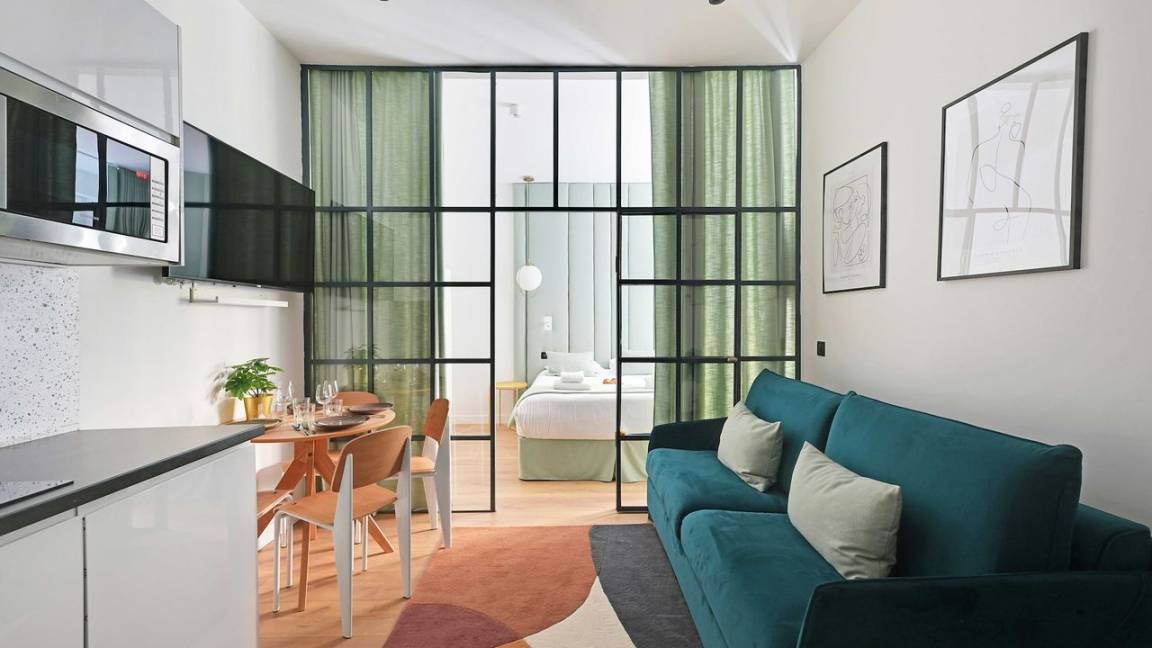 35 M² Apartament ∙ 1 Sypialnia ∙ 4 Gości - Paryż