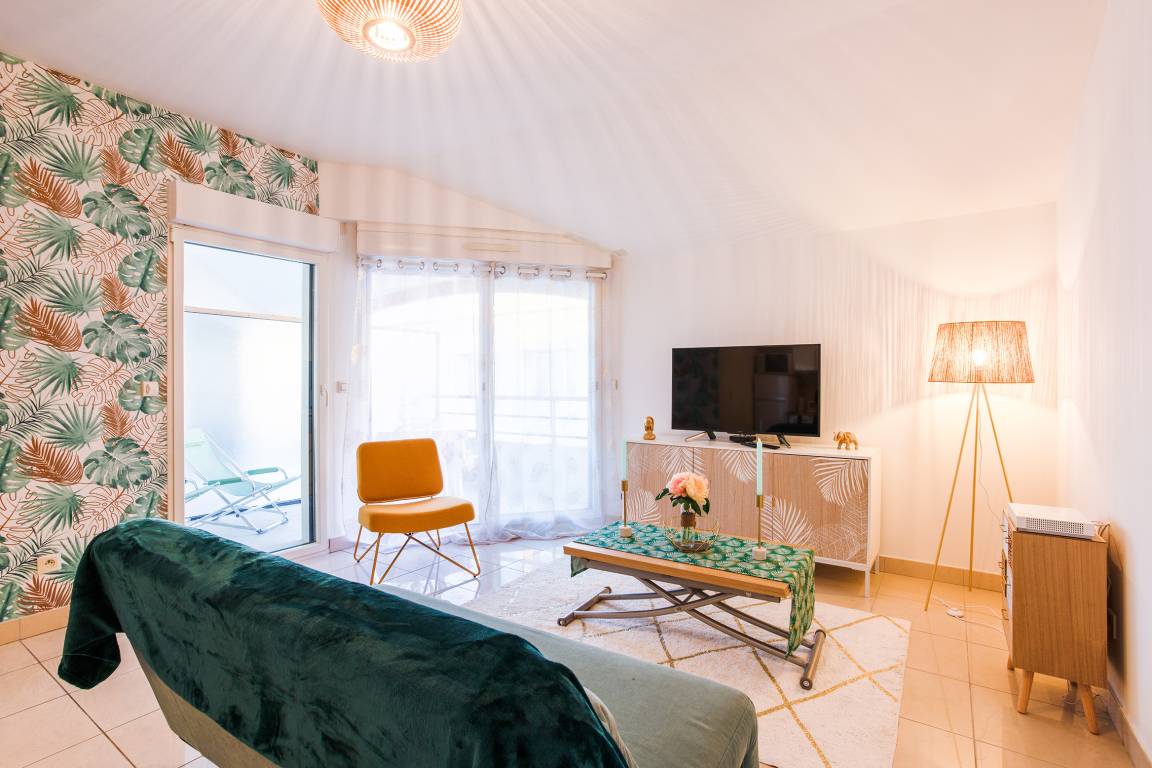 40 M² Ferienwohnung ∙ 1 Schlafzimmer ∙ 3 Gäste - Nizza