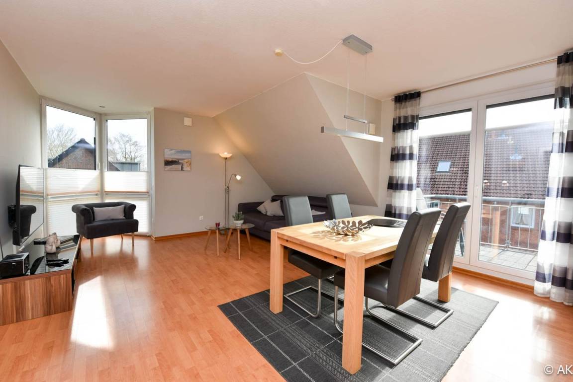 60 M² Ferienwohnung ∙ 2 Schlafzimmer ∙ 3 Gäste - Duhnen