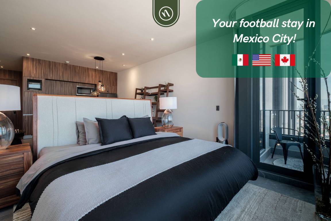 65 M² Apartamento ∙ 1 Habitación ∙ 2 Huéspedes - Morelos