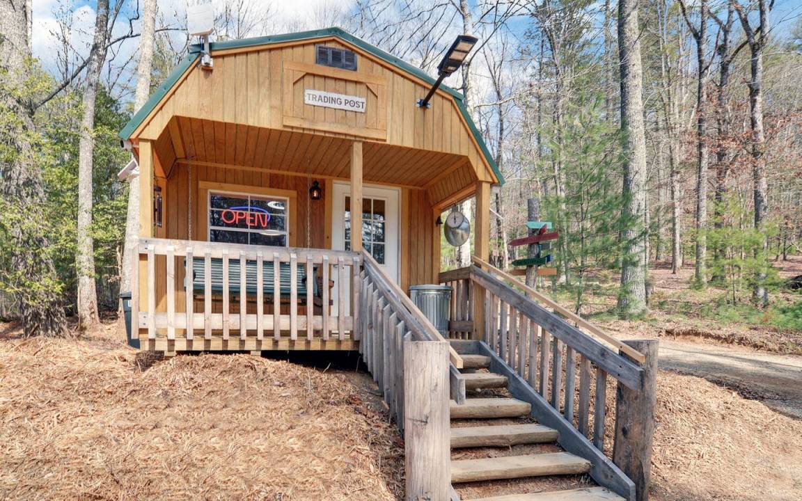 Camping-unterkunft ∙ 1 Schlafzimmer ∙ 4 Gäste - Suches, GA