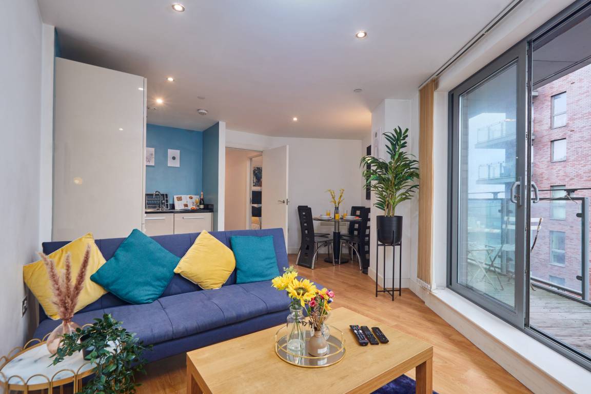 50 M² Apartamento ∙ 2 Habitaciones ∙ 5 Huéspedes - Leeds