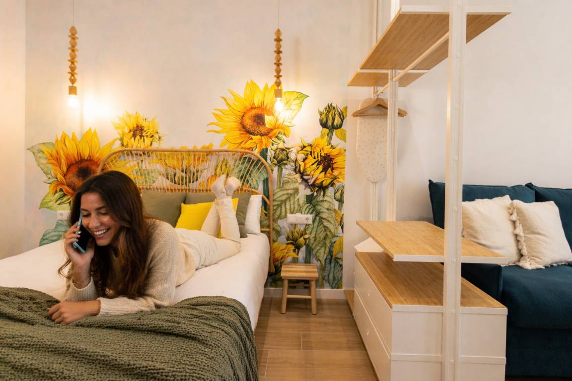 30 M² Studio Flat ∙ 1 Bedroom ∙ 4 Guests - Valencia