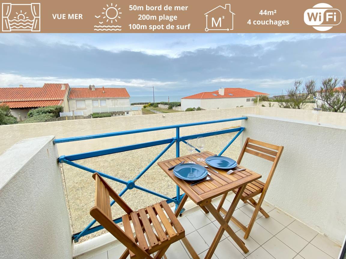 44 M² Appartement ∙ 1 Slaapkamer ∙ 4 Gasten - Apremont