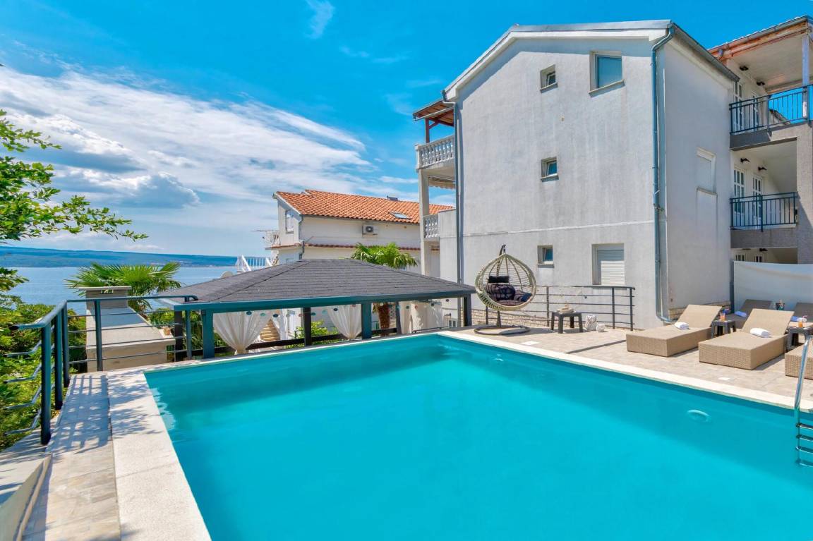 37 M² Ferienwohnung ∙ 1 Schlafzimmer ∙ 4 Gäste - Crikvenica