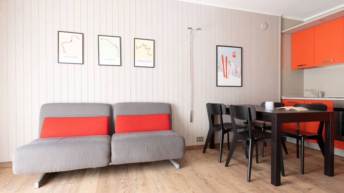 37 M² Apartment ∙ 1 Bedroom ∙ 4 Guests - Bormio